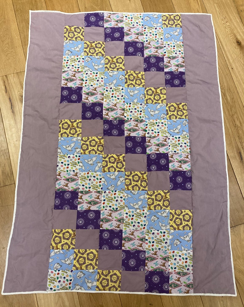 Harry Potter Patchwork Quilt - Etsy