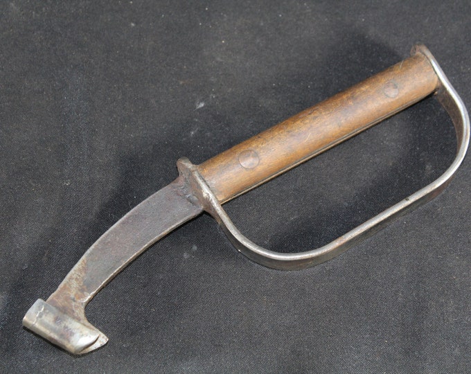 Antique Timber Scribe Log Race Raze Knife Logging Tool W/ Finger ...