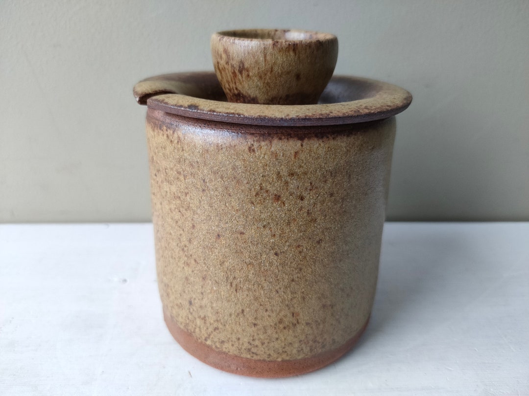 Delightful Vintage Studio Pottery Jam/ Honey/preserve Pot or Storage ...