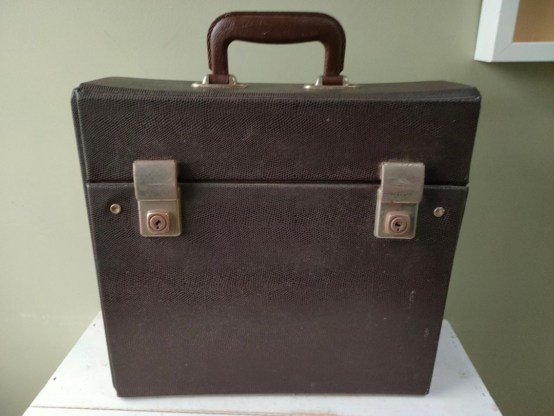 Vintage LP/ 12 Inch Vinyl Record Carry Case/ Storage in Dark - Etsy