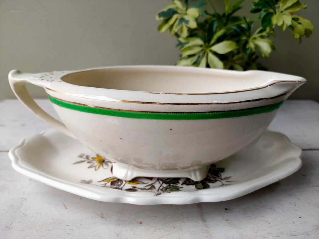 Lovely Ceramic Planter Made From J and G Meakin Sol Westminster Pattern ...