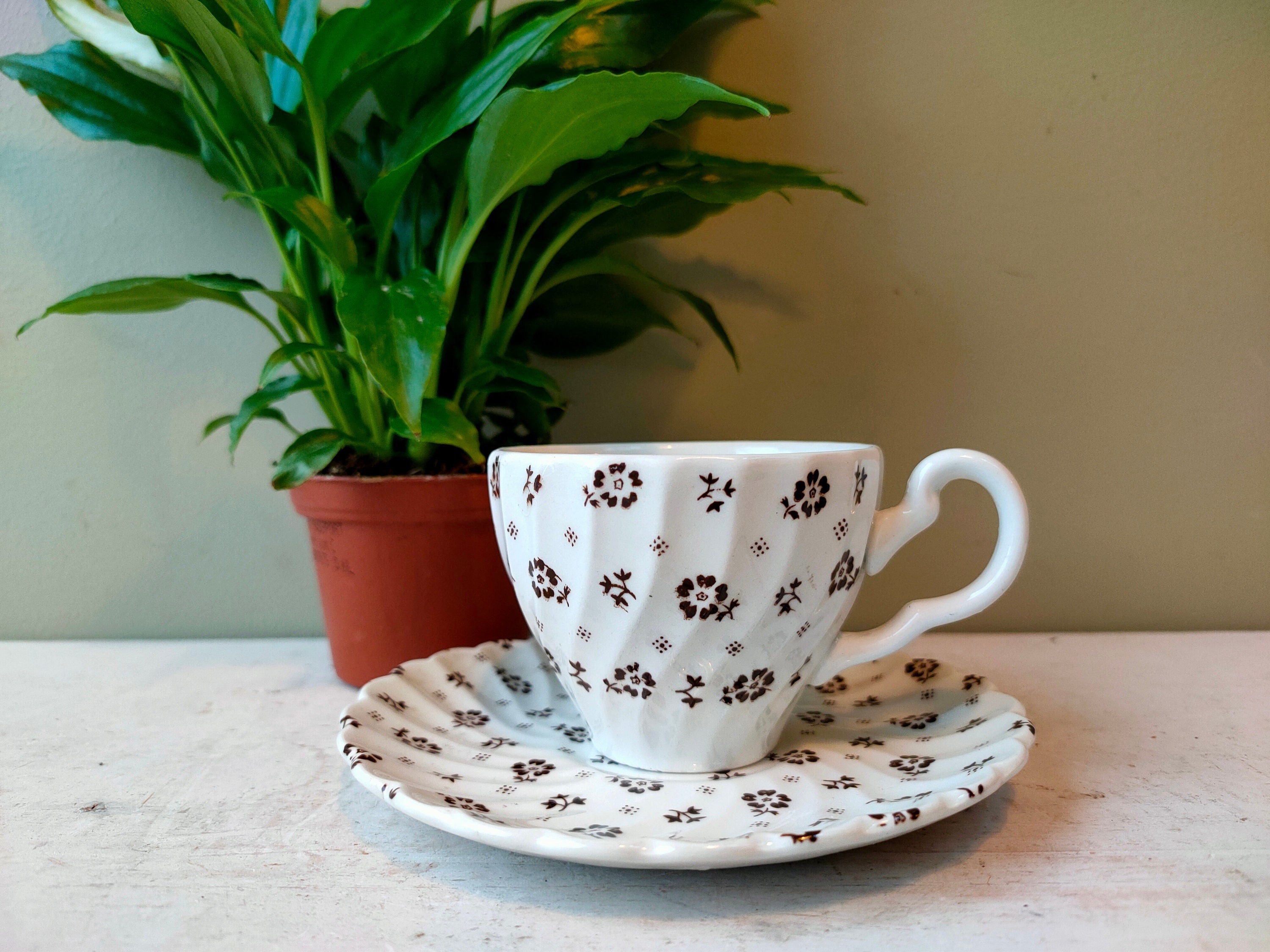 Indoor Planters Lovely ceramic indoor or outdoor tea cup planter tea ...