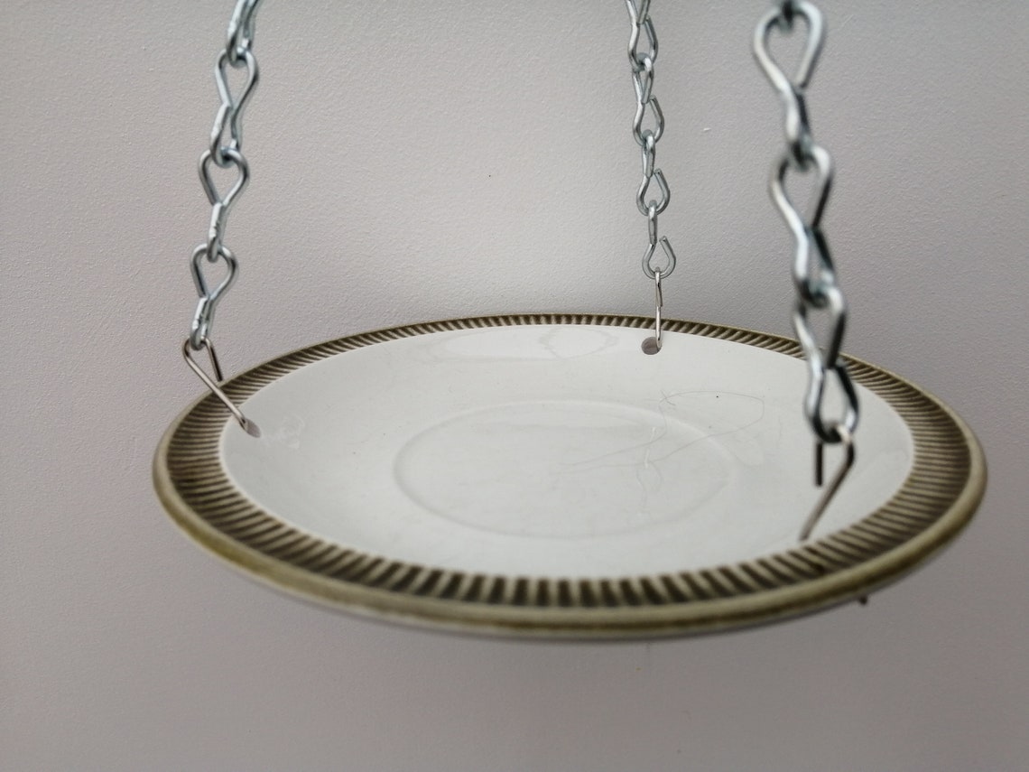 Lovely Ceramic Indoor or Outdoor Tea Cup Hanging - Etsy