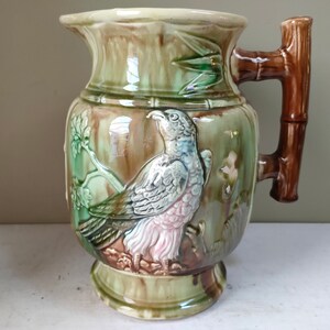 Beautiful Large Antique Thomas Forester Majolica Pitcher/jug Circa 1890 ...