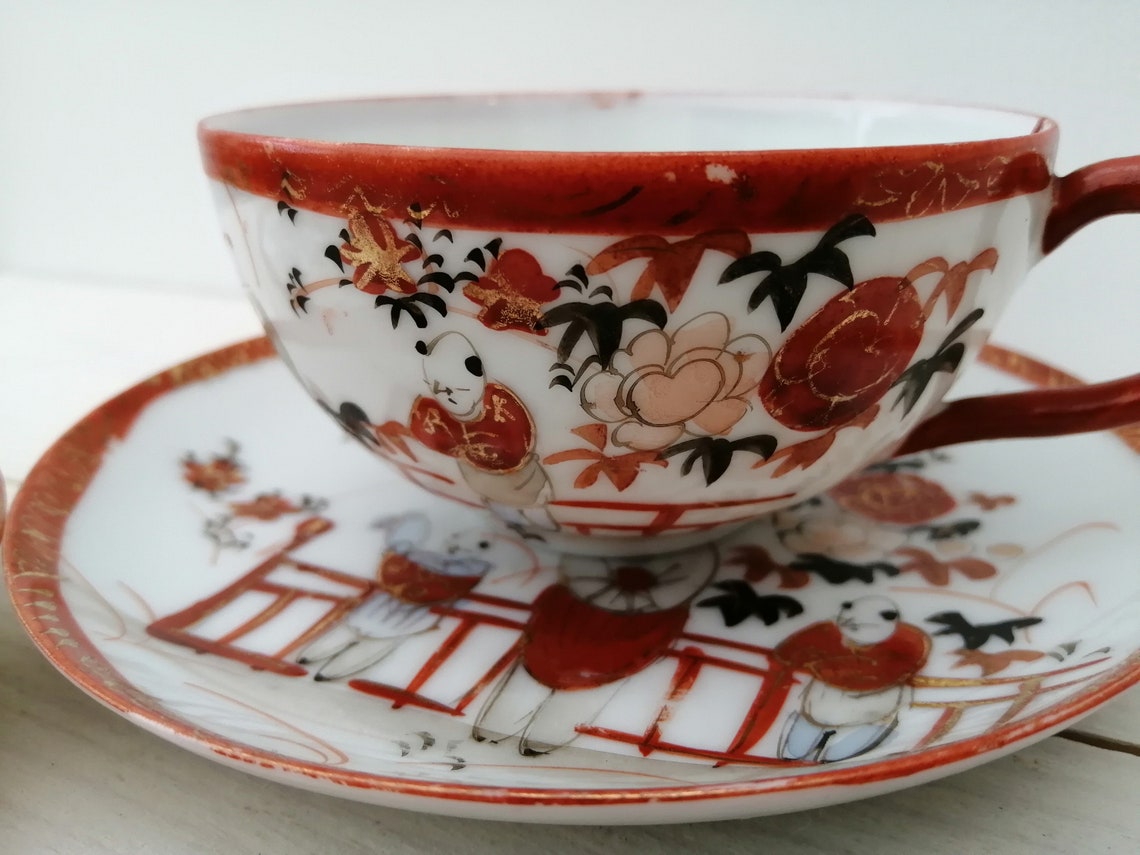 Gorgeous Japanese Trio Signed Tashiro Yokohama From Late | Etsy