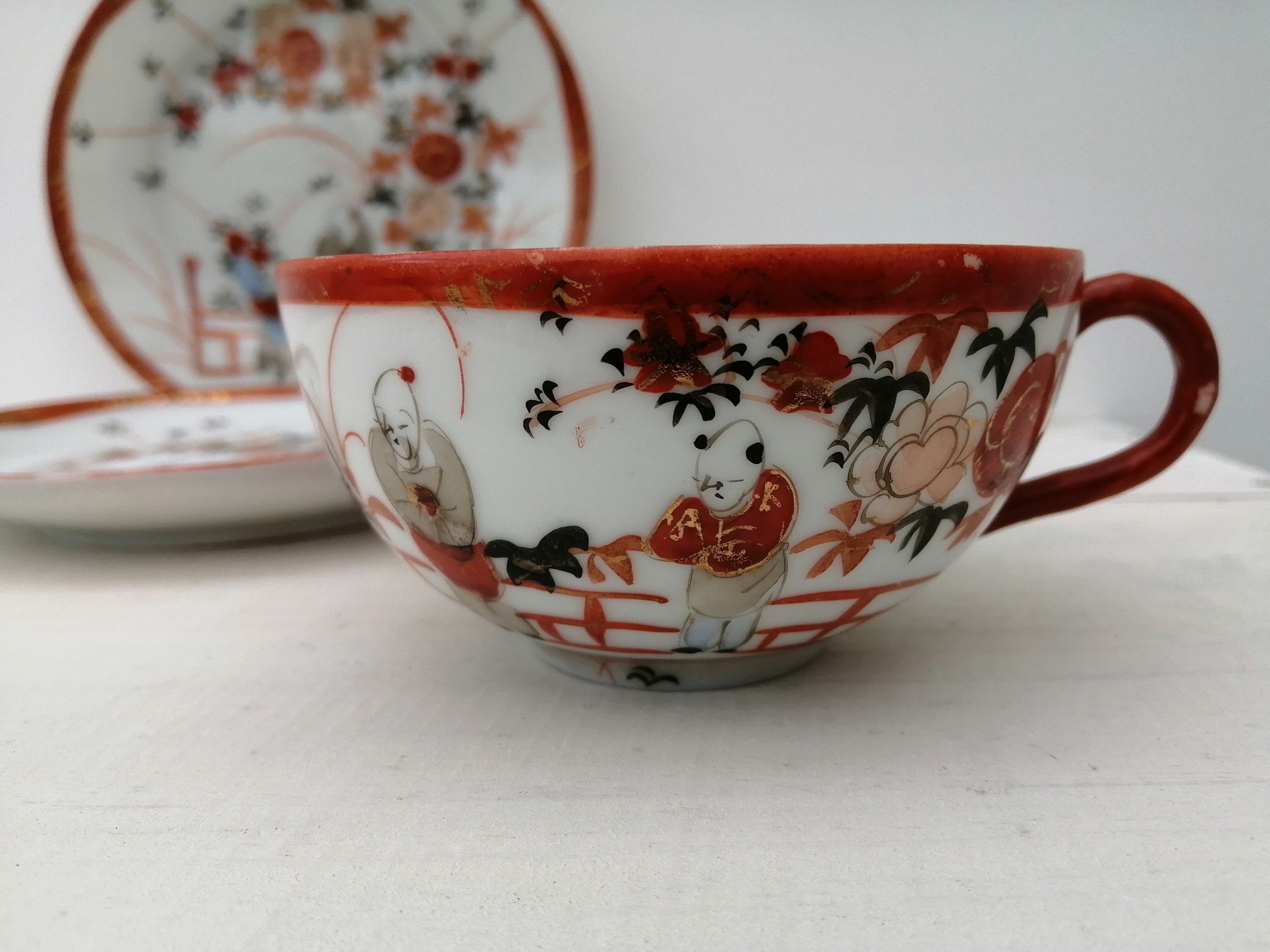 Gorgeous Japanese Trio Signed Tashiro Yokohama From Late | Etsy