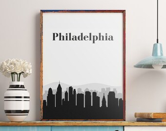 Philadelphia Art Printable - Etsy