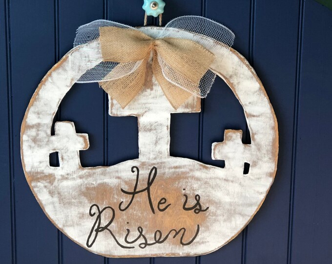 Easter Cross Door Hanger - Etsy