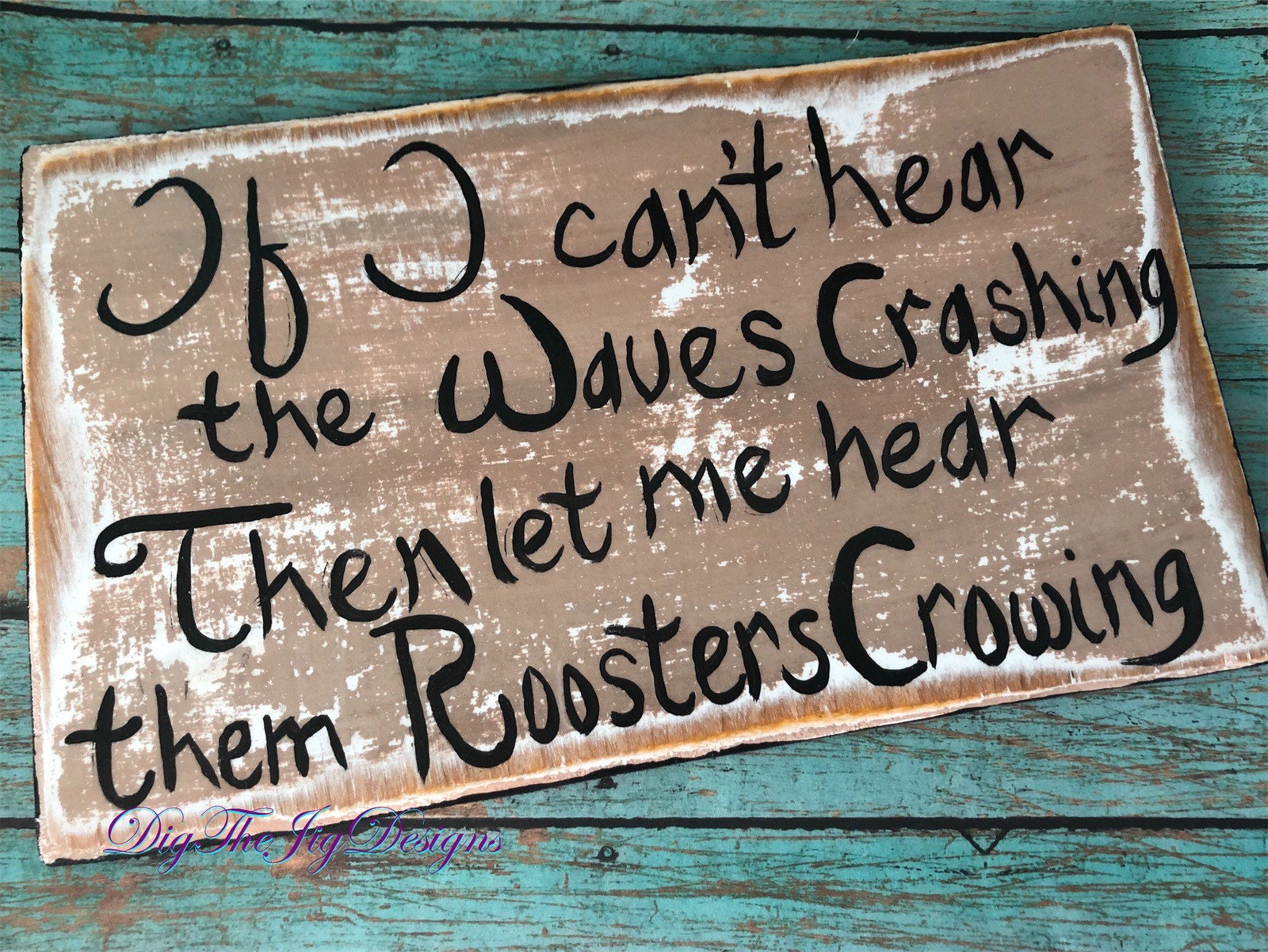 Southern Sayings Wood Signs, Southern Rooster Sign, in the South Signs ...