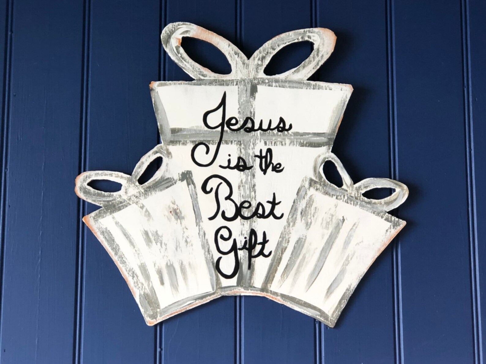 Jesus is the Best Gift Wood Sign, Christmas Sign - Etsy