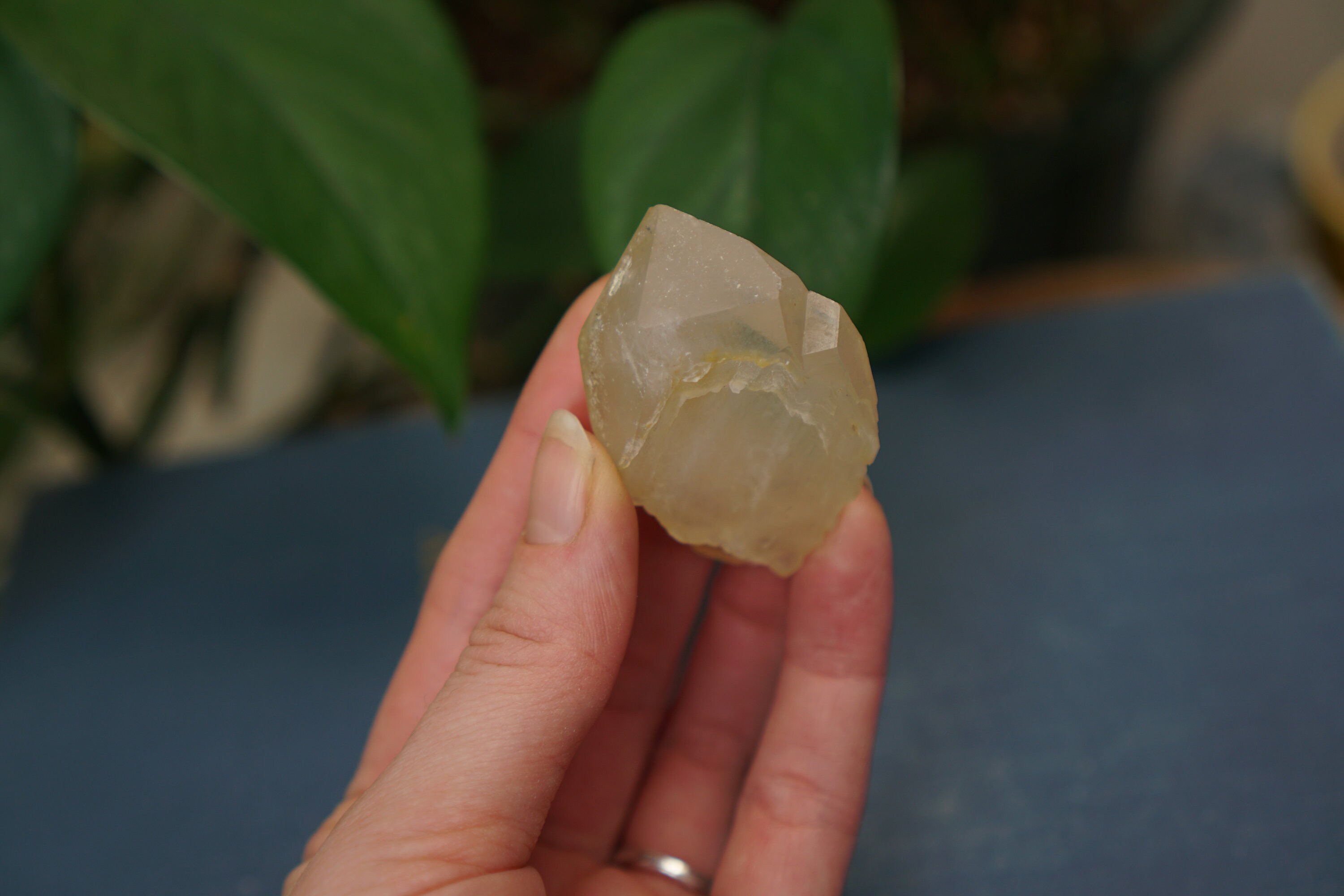 Bone Quartz, Halloysite Included Crystal With Mica - Etsy