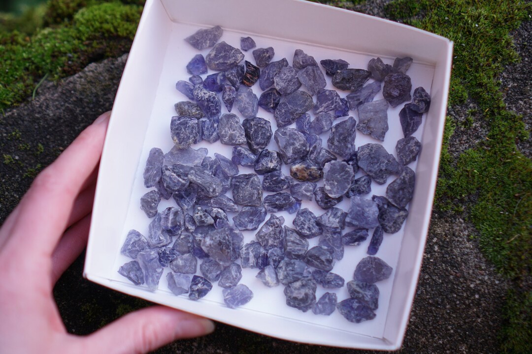 Iolite Specimen Rough, Loose Iolite Raw Gemstone - Etsy