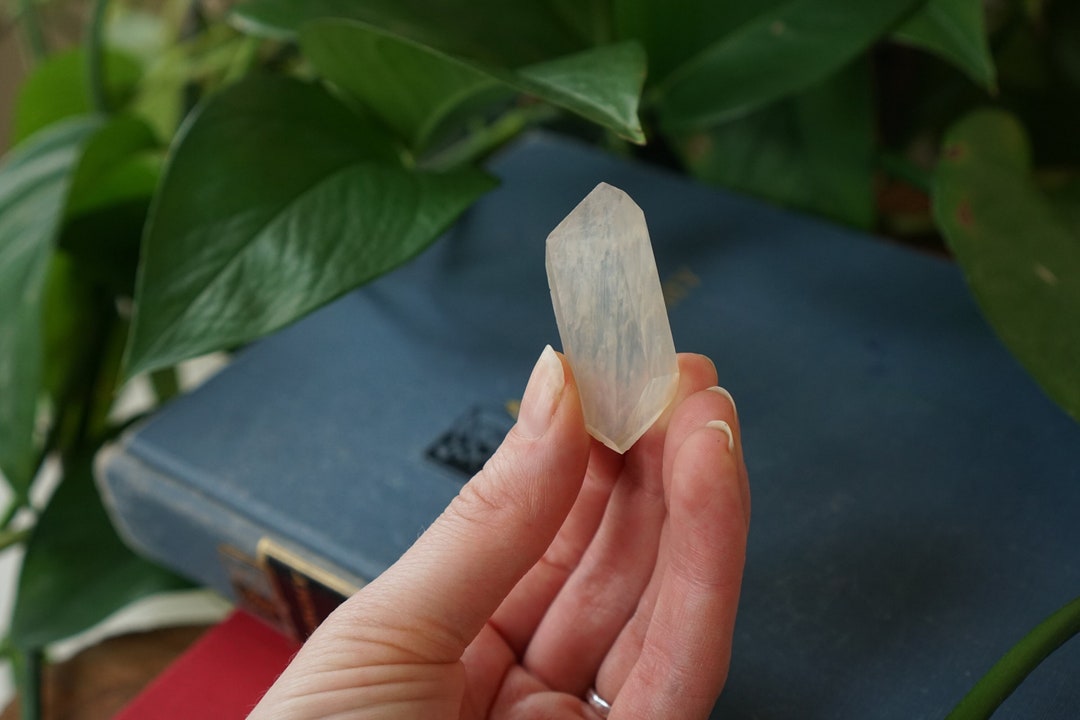 Bone Quartz, Halloysite Included Crystal - Etsy