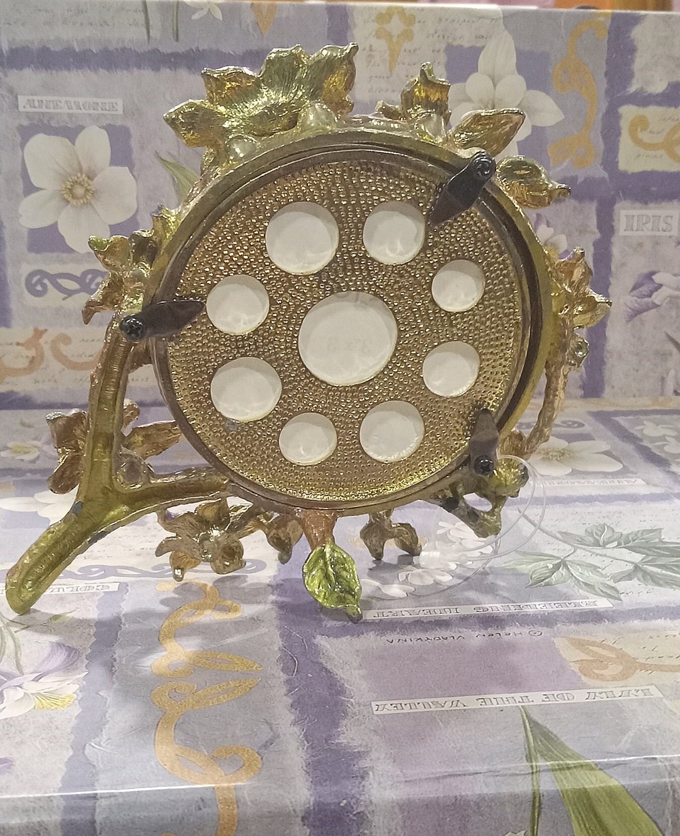 Beautiful Jeweled Arty Photo Picture Ornate Frame Decorative Boho Hippy ...