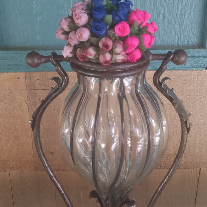 Rustic Vase - Etsy