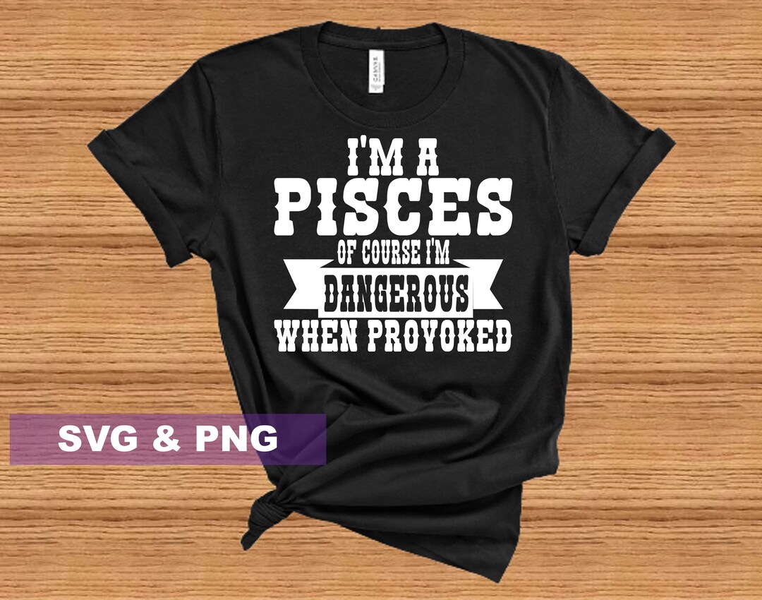 Pisces Birthday SVG PNG for Making Birthday Shirts and Mugs- Digital ...