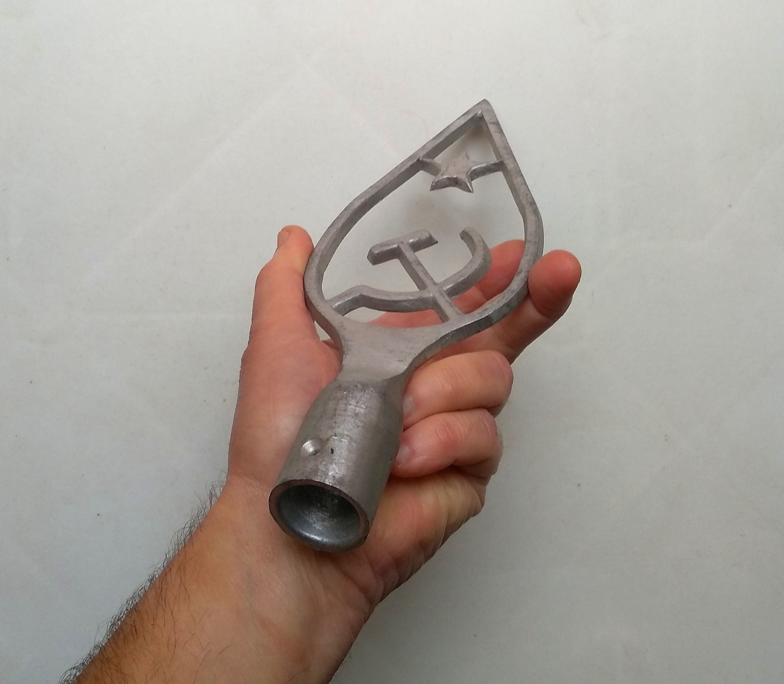 Soviet Military Vintage 70s Flag Topper Original Massive Metal - Etsy