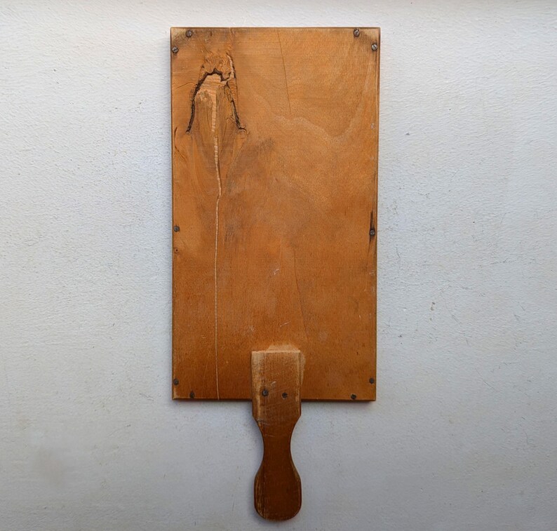 Russian Medical Eye Chart – Industrial Optometry Paddle – Vintage 50s ...