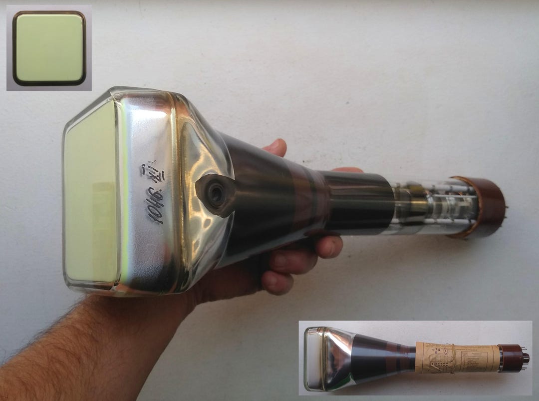 Soviet Military Vintage 70s Giant Oscilloscope Cathode Ray Tube 16LO4B ...