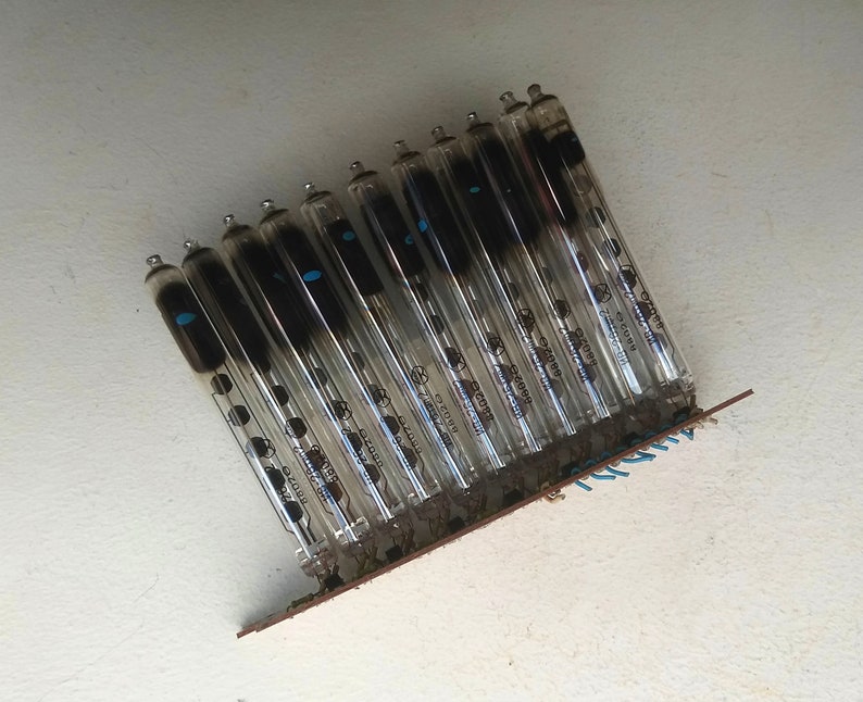 Soviet Military Vintage 70s IV-26 Type 2 VFD 7-segment Tubes on ...