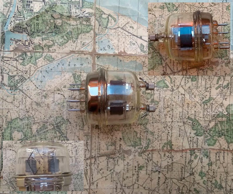 Soviet Military Vintage 50s Generator Double Beam Tetrode GU-32 With ...