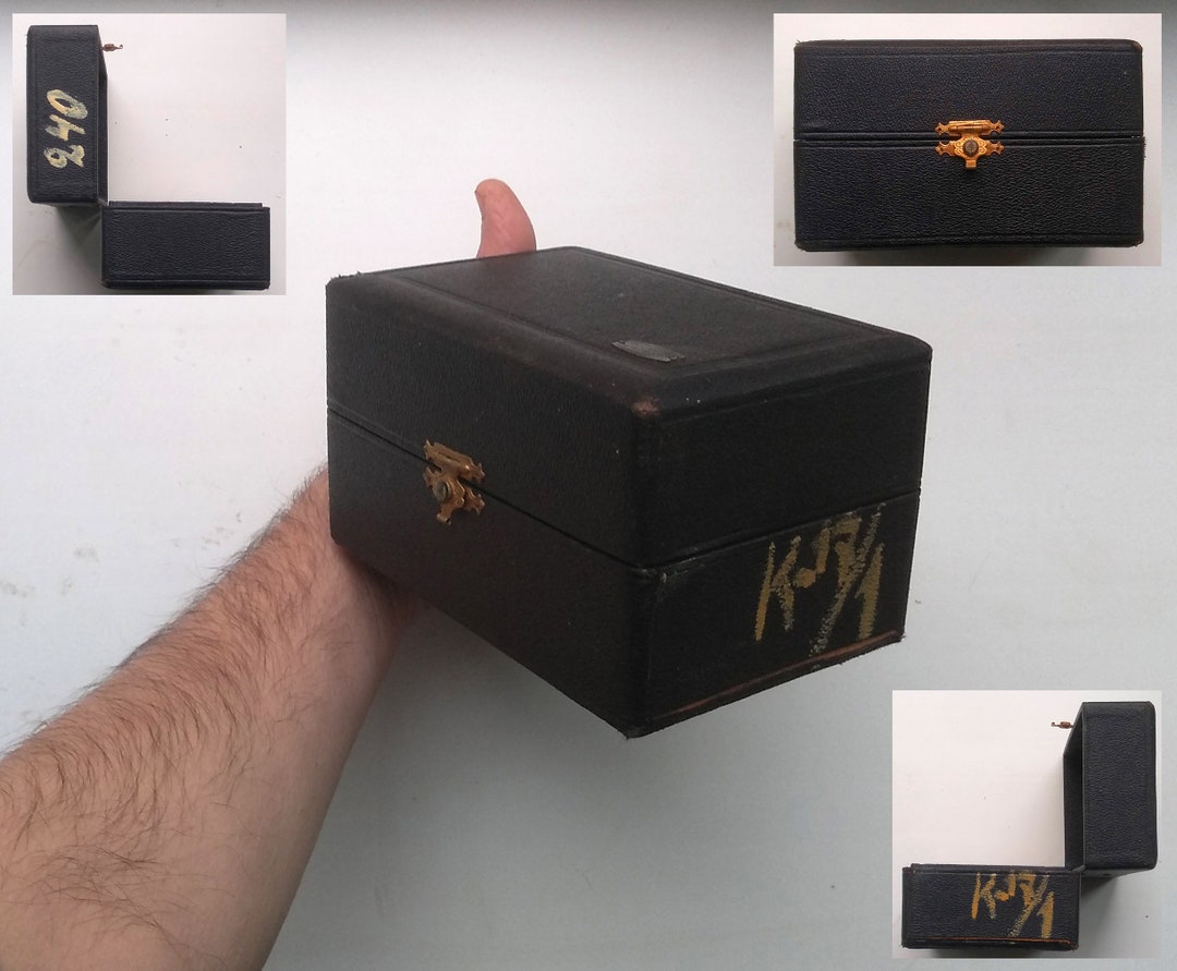 Germany Vintage 30s Black Box E. Zimmermann Leipzig Berlin 16x10x9 ...