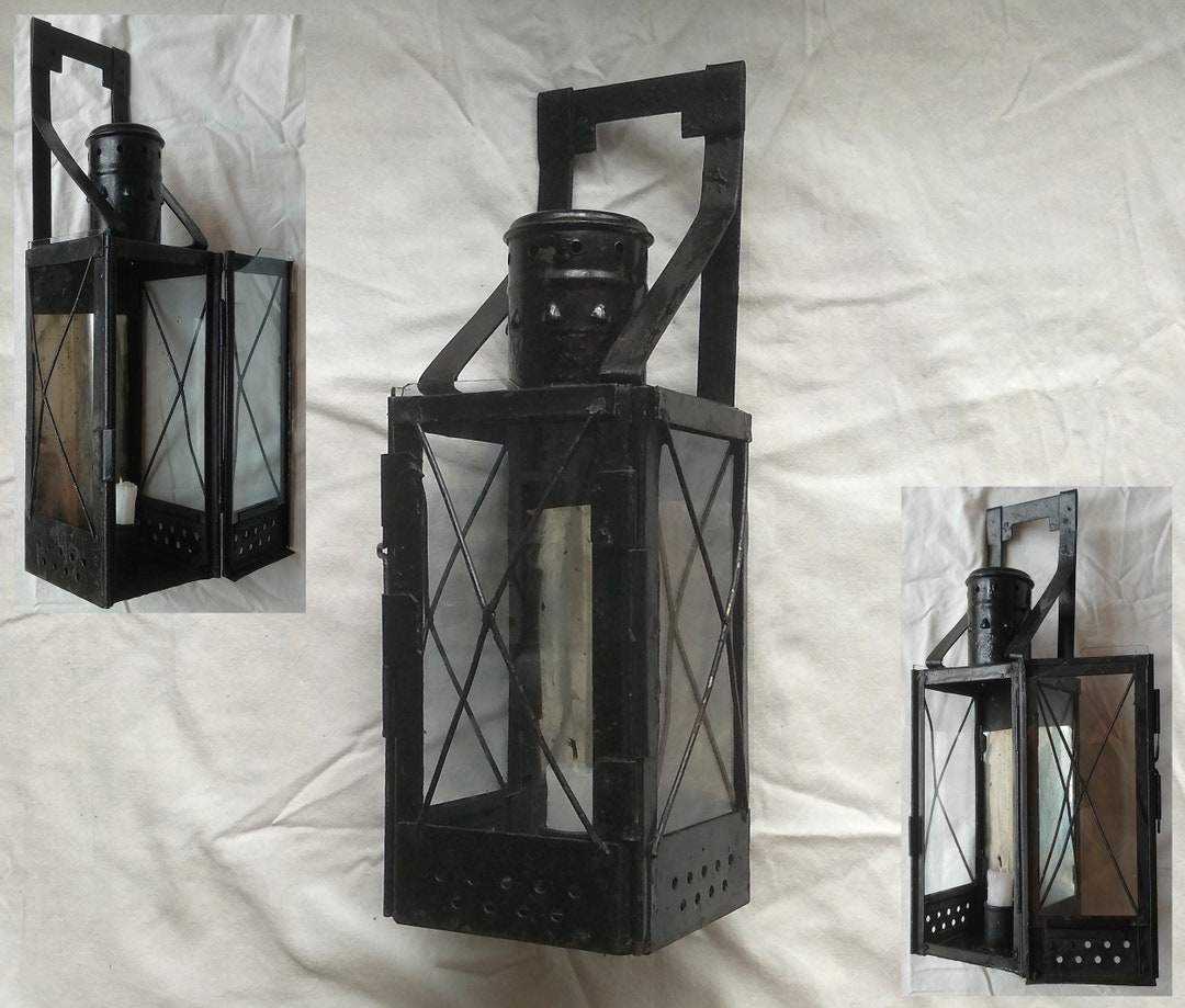 Soviet Nautical & Railway Vintage 50s Candle Lantern Lamp. Maritime ...