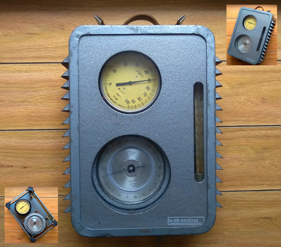 Vintage 70s Soviet Military Portable Heavy Weather Station. - Etsy