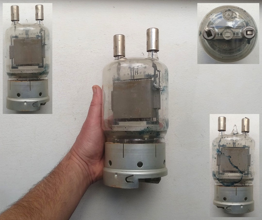 Soviet Military Vintage 60s High Power 750W 50mhz Pentode GU-81M ГУ-81М ...
