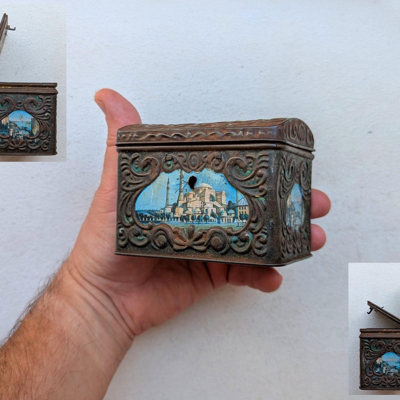 Russian Tin Box - Etsy