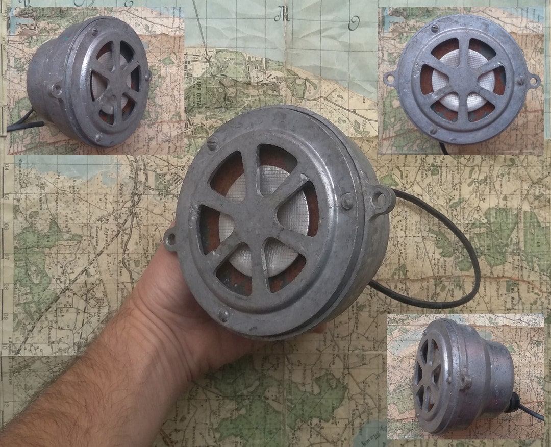 Soviet Vintage 70s Military, Fire Alarm Siren, Civil Defense Siren ...