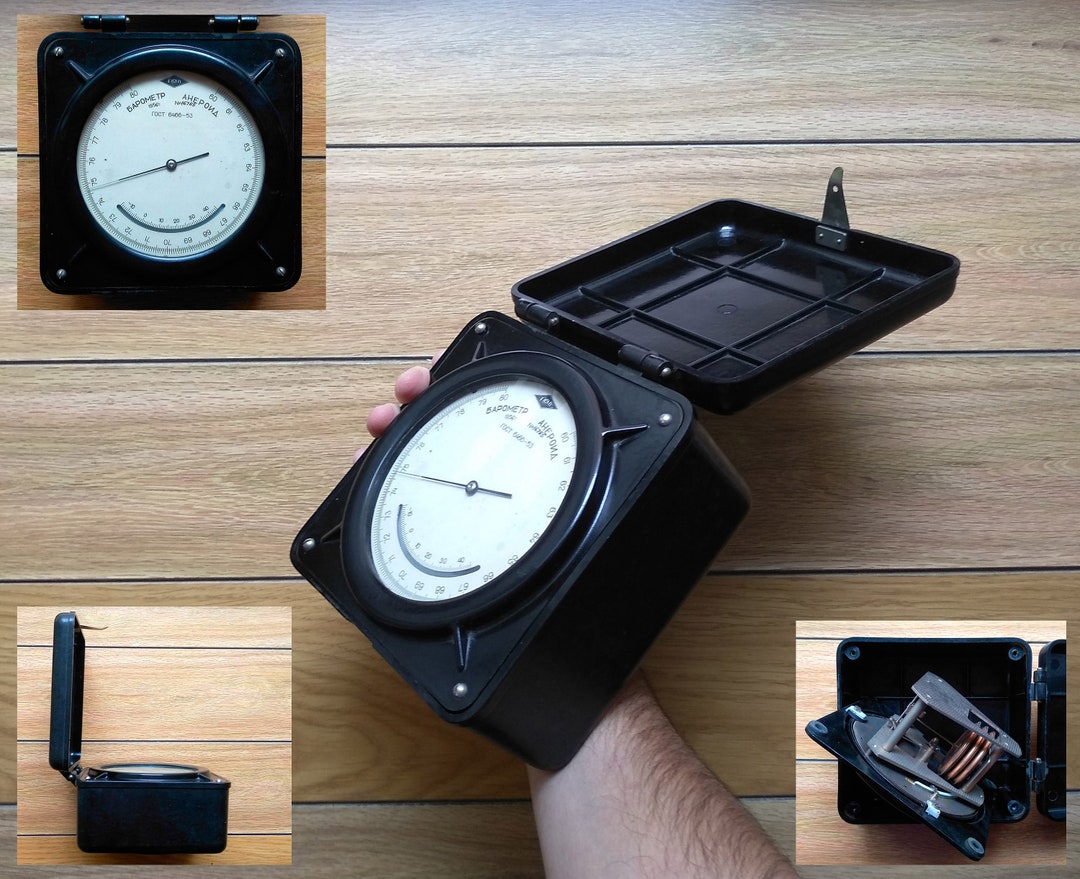 Soviet Military Weather Station Professional Vintage 50s Bakelite ...