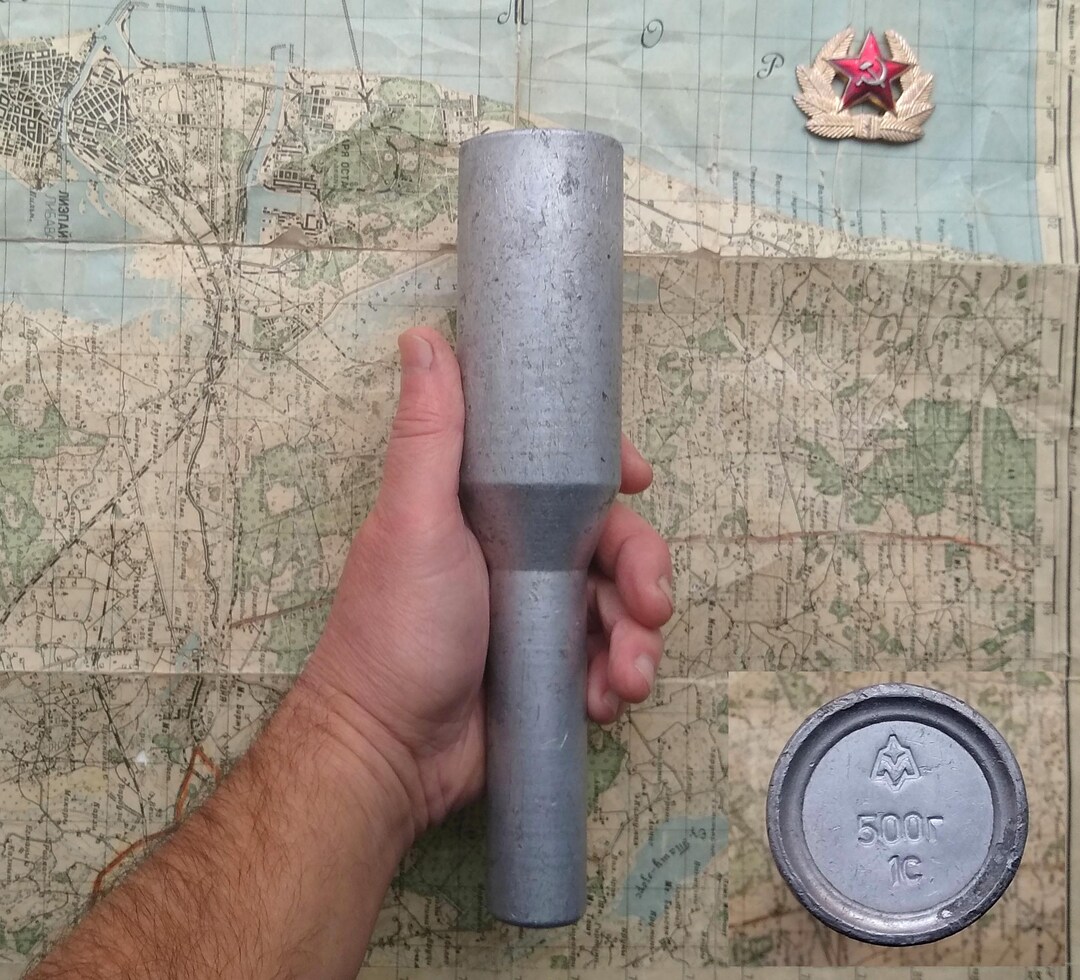 Soviet Russian Weight Throw for Distance Vintage 70s Heavy Aluminum ...