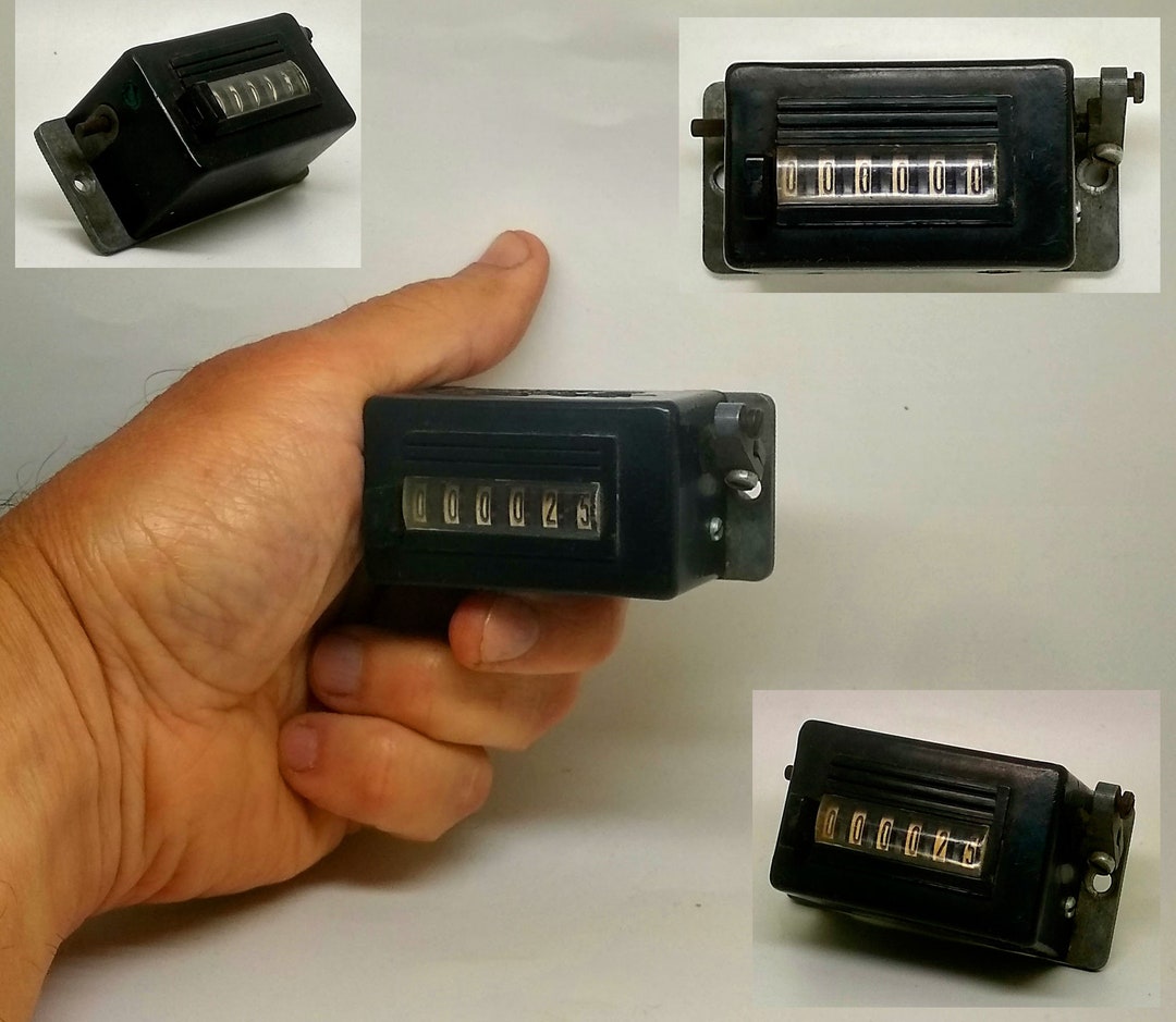 Soviet Vintage 70s Bakelite Stroke Counter CX-106. Steampunk. Russian ...