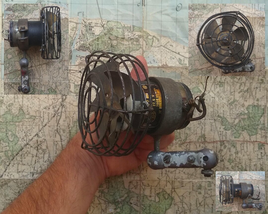 Soviet Military Tank Fan 2Д-7А With Solid Metal Protective Grid ...