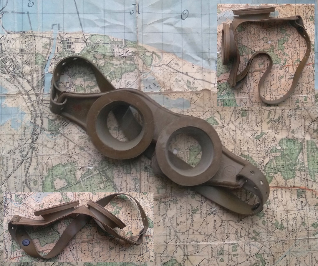 Soviet Russian Military Vintage 80s Goggles With Ventilation ...