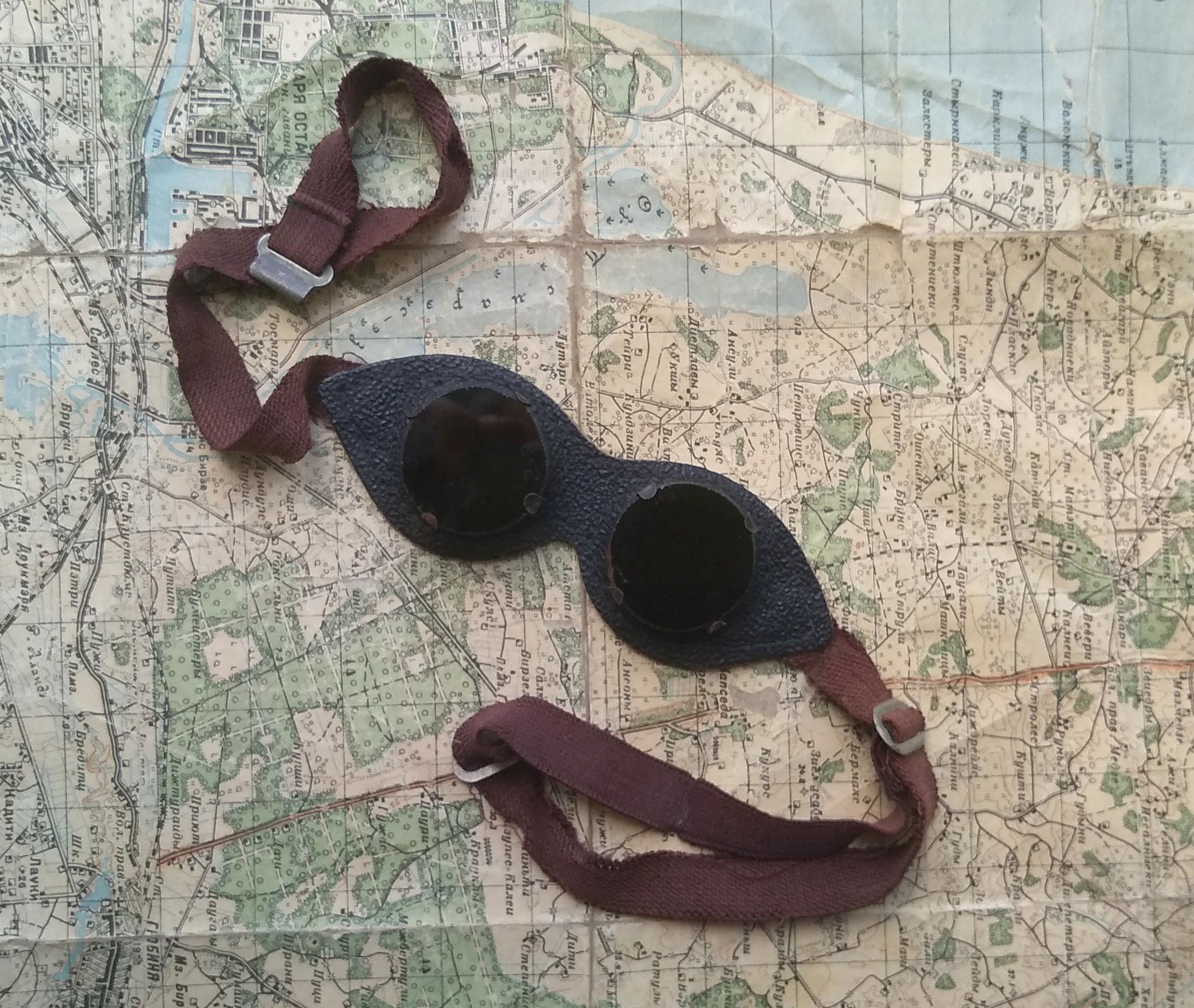 Soviet Military Vintage 60s Dark Goggles With Ventilation - Etsy Canada