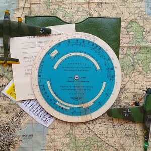 Soviet Military Vintage 70s Round Slide Rule NRK-2 Calculator | Etsy