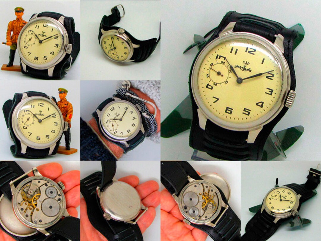 Watch Soviet Military Kirov Mens Vintage 40s Mechanical 1mchz - Etsy ...