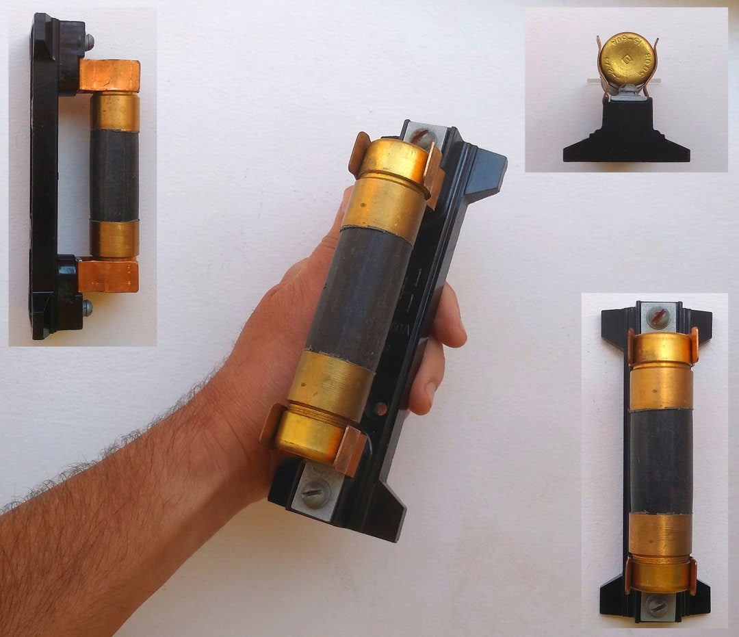 Soviet Vintage 1960s Brass & Bakelite Gigantic Fuse PR-2 With Fuse ...
