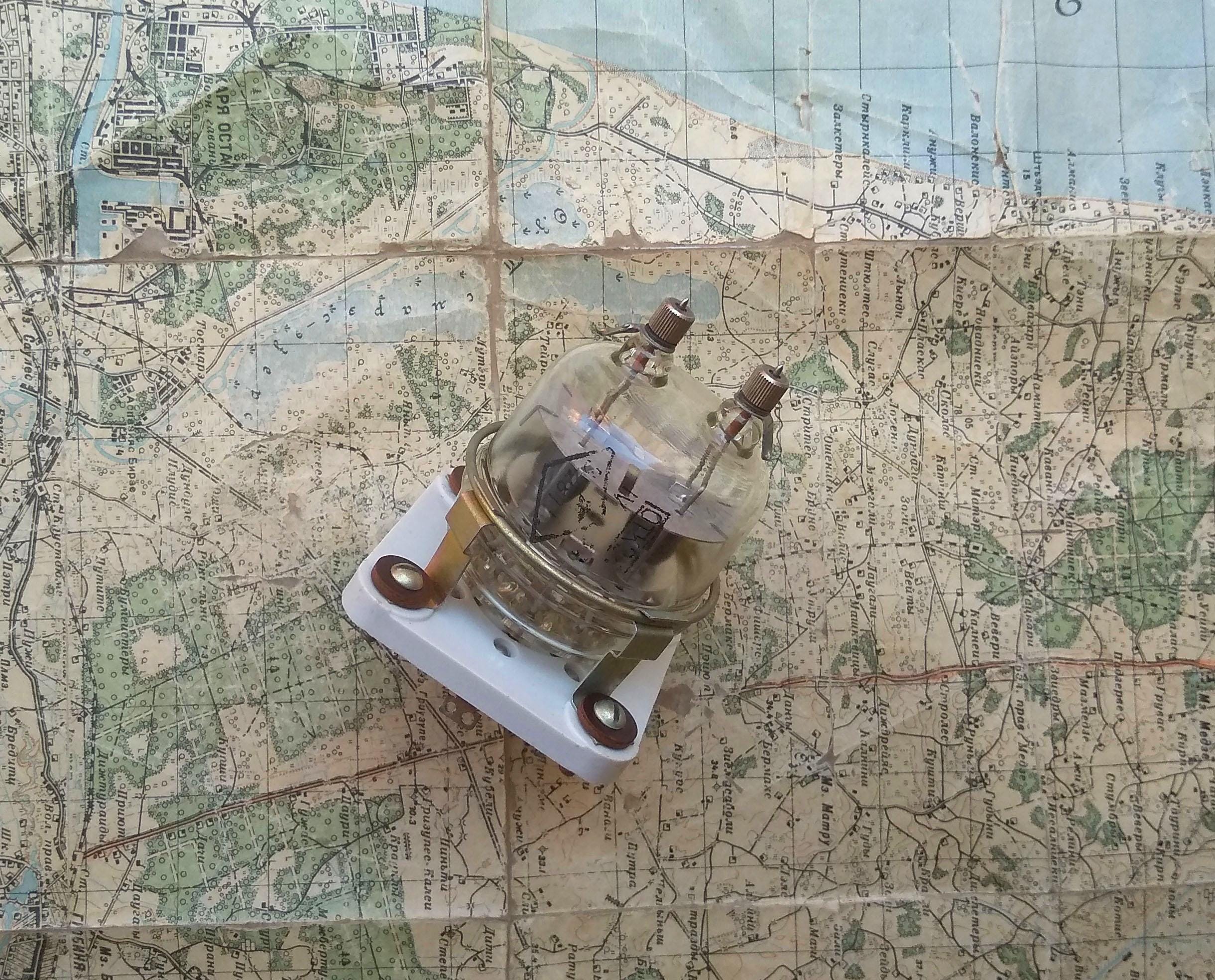 Soviet Military Vintage 50s Generator Double Beam Tetrode GU-32 With ...