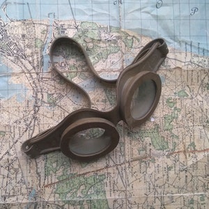 Soviet Russian Military Vintage 80s Goggles With Ventilation ...