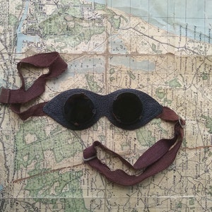 Soviet Military Vintage 60s Dark Goggles With Ventilation, Protective ...
