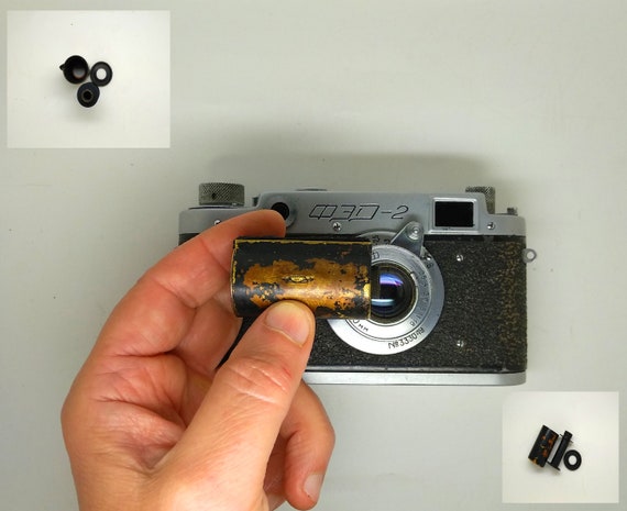 Soviet Spool Cassette Vintage Brass Original for 35mm RF - Etsy