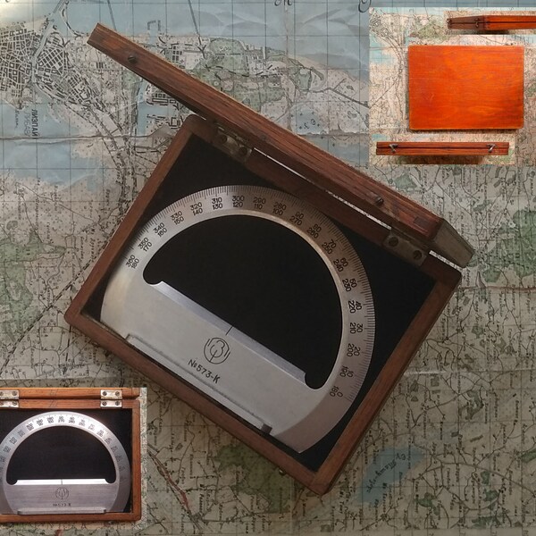 Wooden Protractor - Etsy