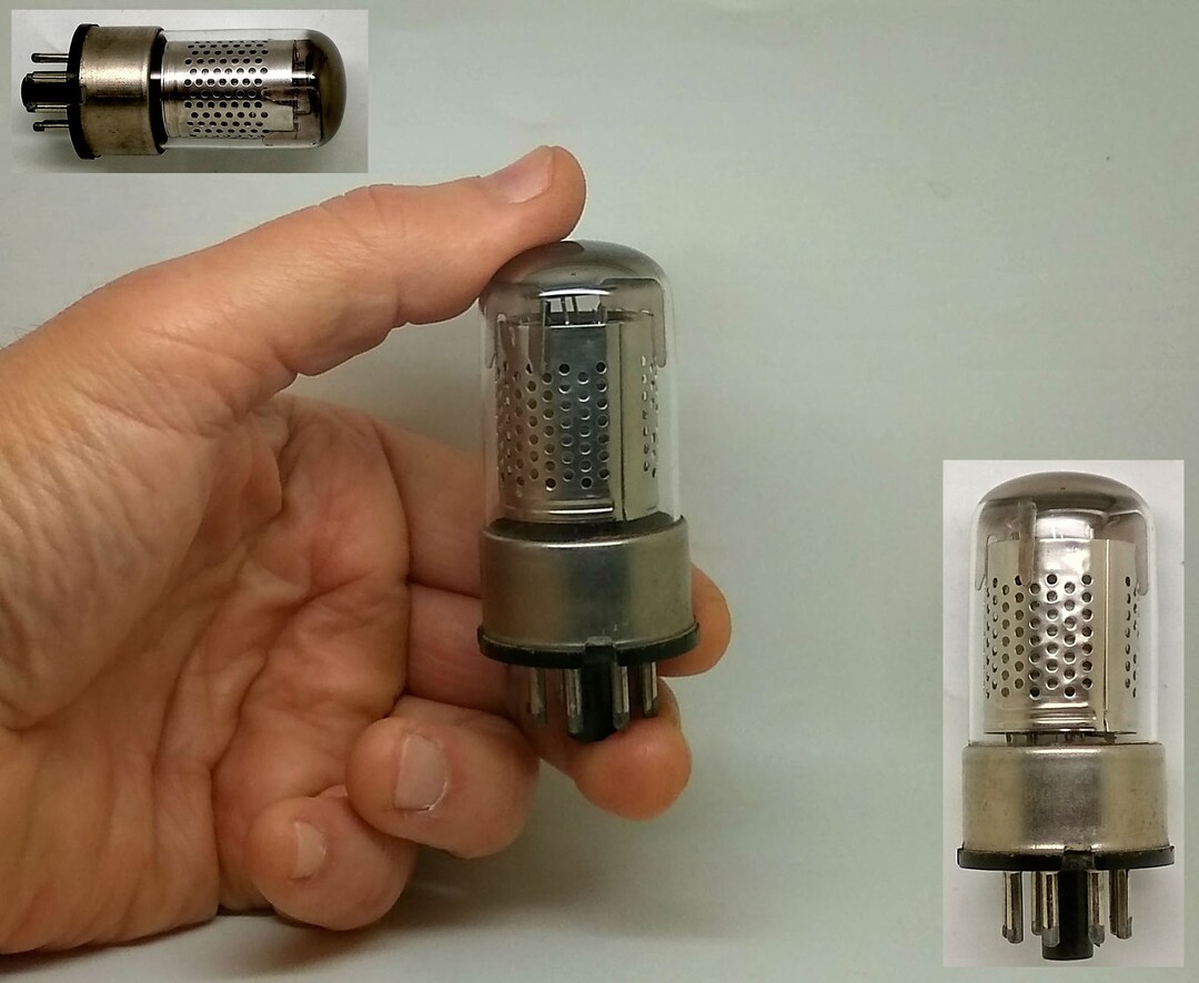 Soviet Russian Military Vintage 60s Glass Vacuum Tube, Radio Tube ...