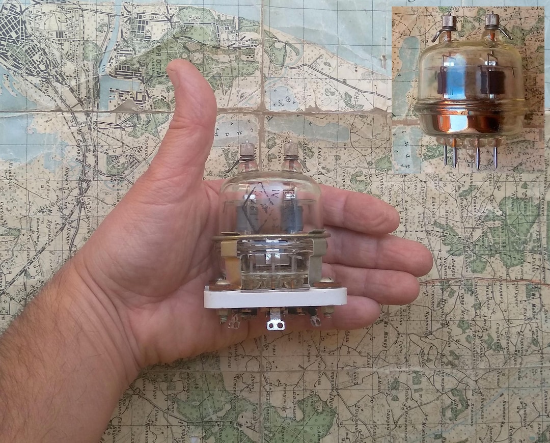 Soviet Military Vintage 50s Generator Double Beam Tetrode GU-32 With ...