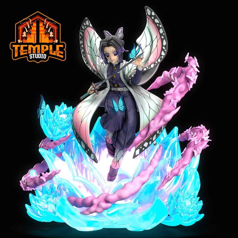 1/6 Shinobu Kocho Demon Slayer Kimetsu No Yaiba / Fan Art / Resin ...