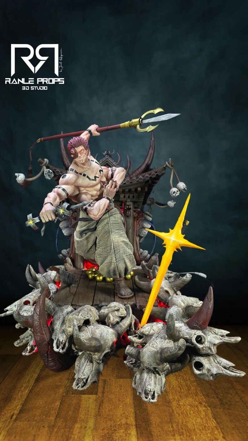 Ryomen Sukuna Resin Statue – Collectible – True Form – Jujutsu Kaisen ...