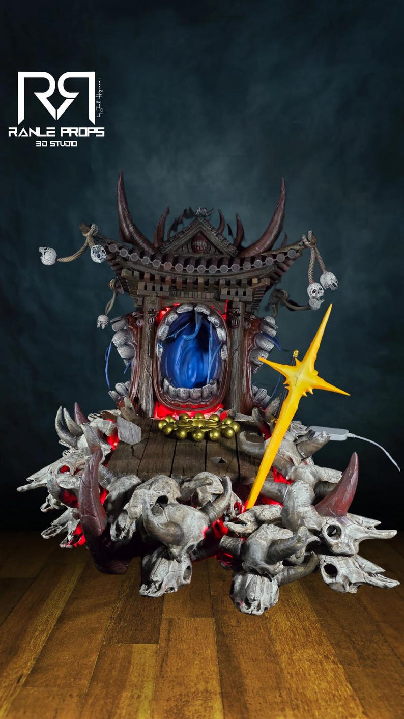 Ryomen Sukuna Resin Statue – Collectible – True Form – Jujutsu Kaisen ...